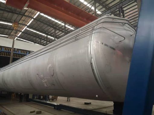LNG storage tank for Permanent LNG station - Gms Interneer
