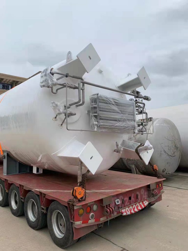 LNG ISO Tank for relocatable LNG station - Gms Interneer